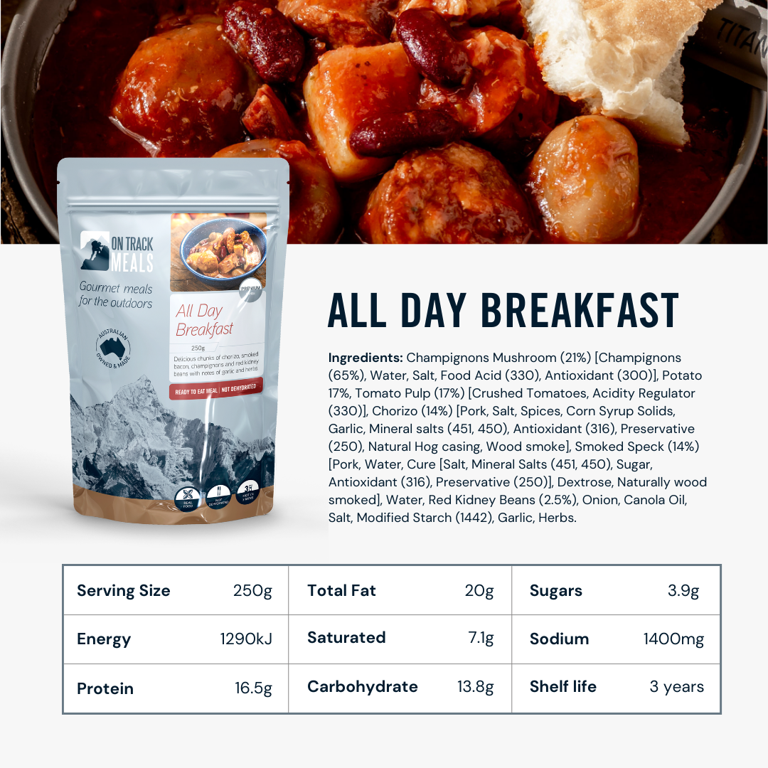All Day Breakfast - Protein-Packed Fuel | On Track Meals