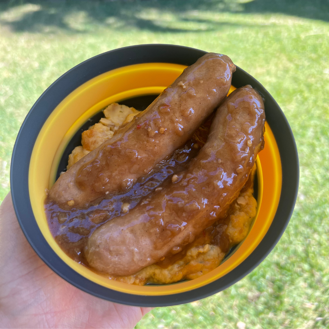 Aussie Pork Sausage Ready to eat Meals MRE | OnTrack Meal – On Track Meals