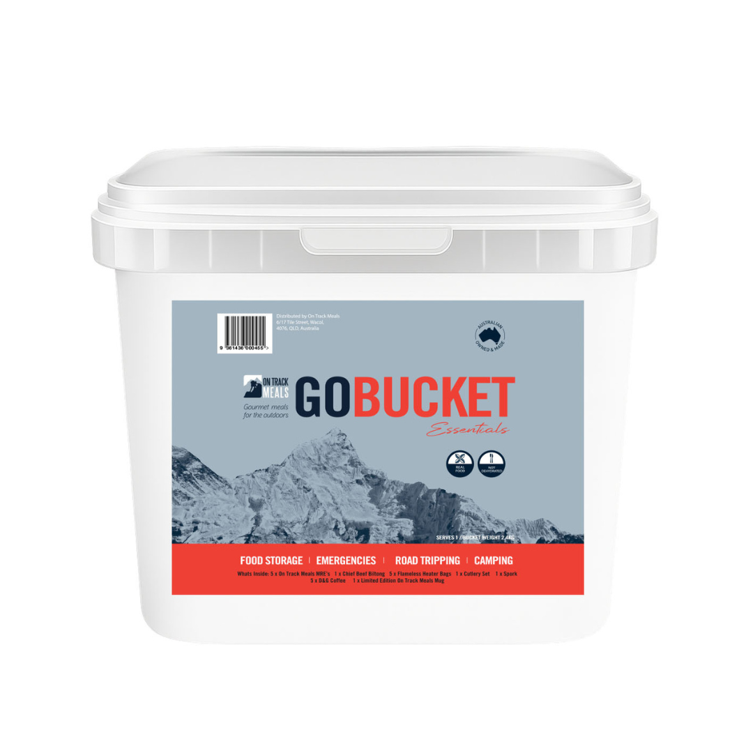 Essentials GoBucket - Camping Meal Kit | Ontrack Meal – On Track Meals