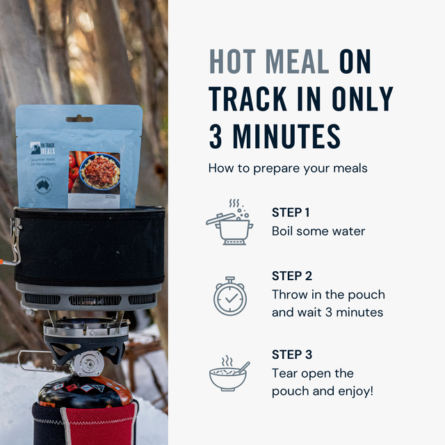 Chilli Con Carne Meal - Camping Ready Pack | OnTrack Meal – On Track Meals