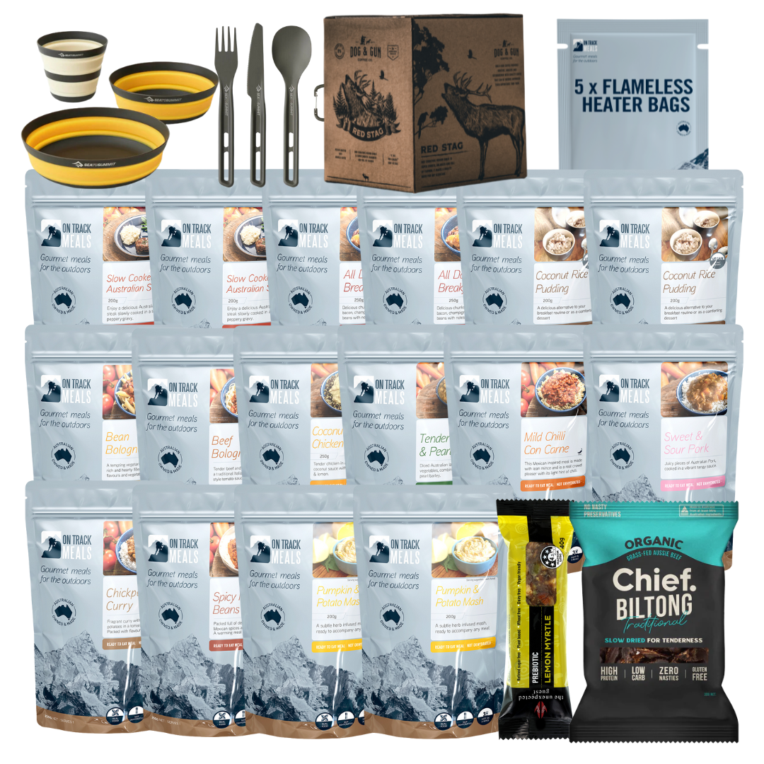 Ultimate Outdoor Meal Pack - Adventure Meal Kit | OnTrack Meal – On ...