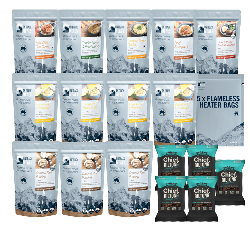 Trail Brazer | Multi Day Adventure & Camping Meals Pack – On Track Meals
