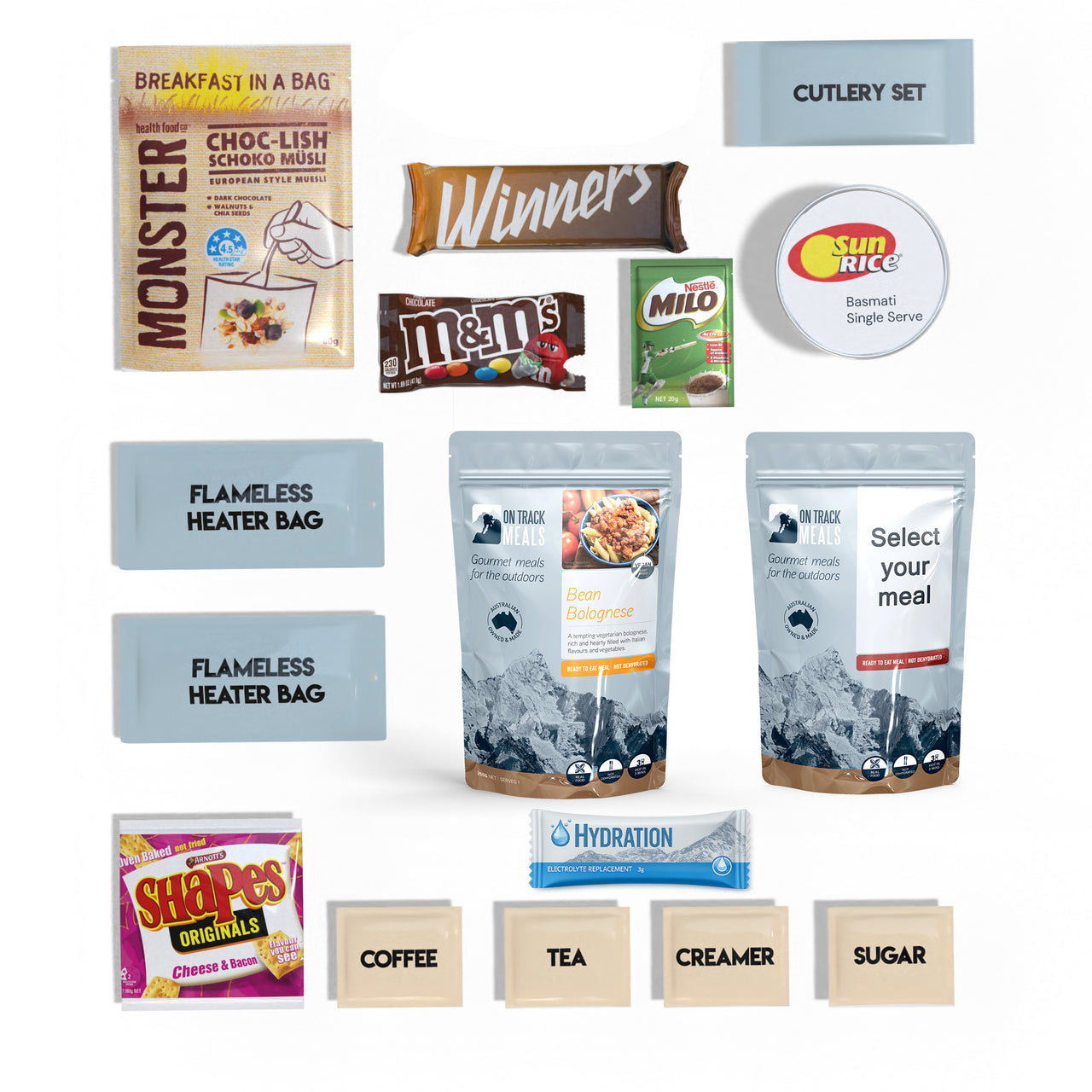 24 Hour Army & Military Ration Packs Australia | On Track Meals